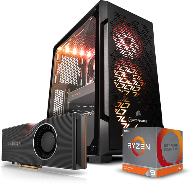 PCSPECIALIST - Configure a high performance AMD Ryzen Radeon Based PC