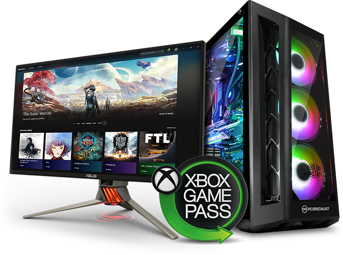 PCSPECIALIST - Configure a high performance Windows Xbox Based PC